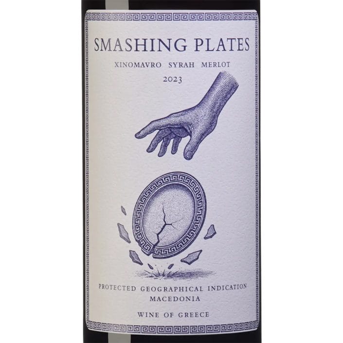 Smashing Plates Xinomavro Syrah Merlot 99:- Vinklubben Tre Kronor